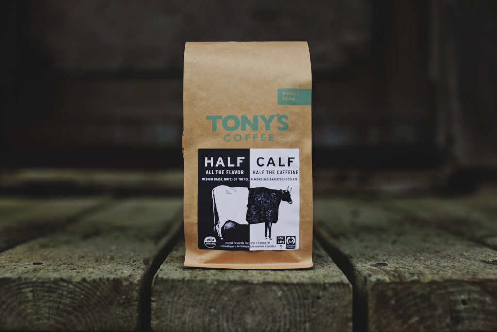 Half Calf | Tony's Coffee - Medium Roast Blend